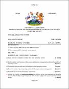 COSC 222: OPERATING SYSTEM